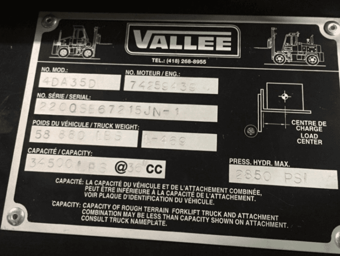 Determine Your Forklift’s Lifting Capacity
